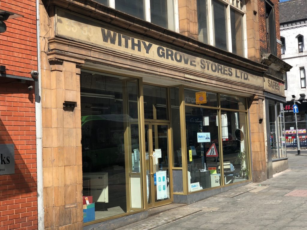 The story behind Manchester’s mysterious Withy Grove Stores - Proper ...
