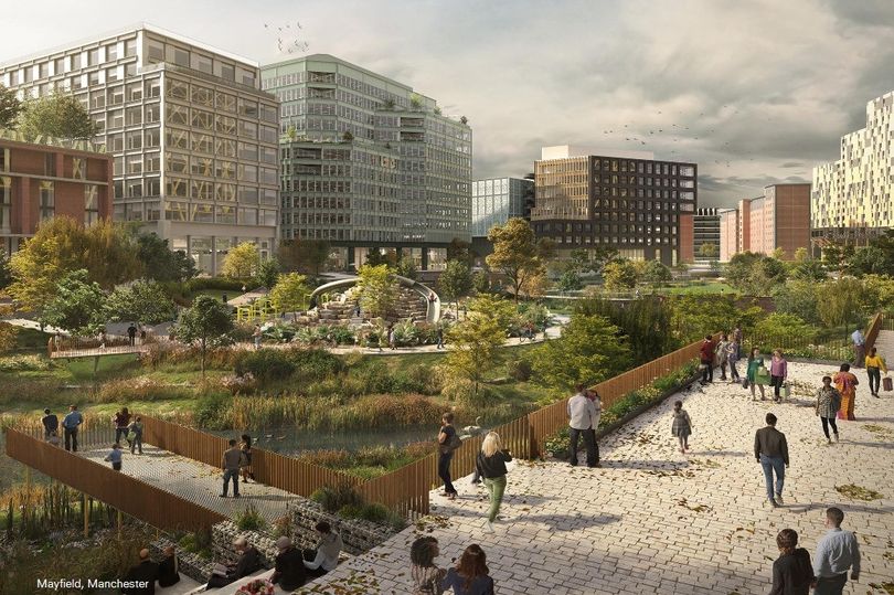 Manchester’s getting its first new city centre park in 100 years and it ...