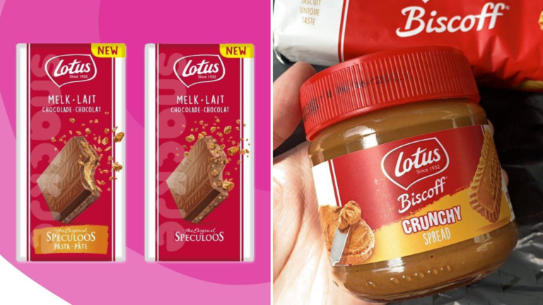 Lotus is launching two new chocolate bars stuffed with Biscoff spread ...