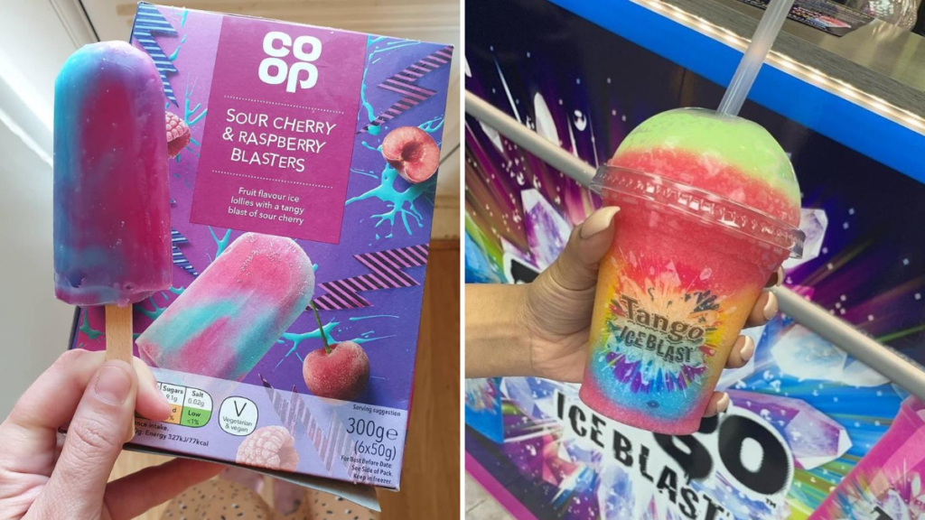 Co-op's new sour cherry blaster ice lollies 'taste just like Tango Ice ...