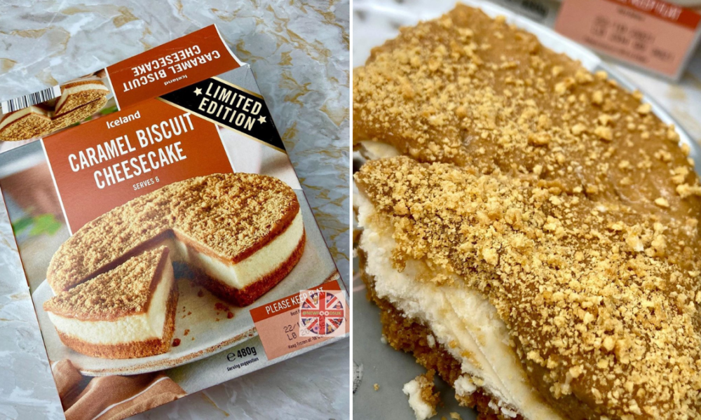 Iceland now selling a caramel biscuit cheesecake that tastes just like ...