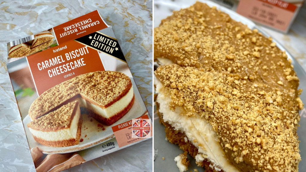 Iceland now selling a caramel biscuit cheesecake that tastes just like ...
