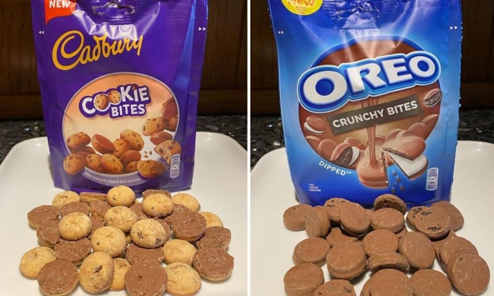Tesco is selling new Cadbury Cookie Bites and Oreo Crunchy Bites and ...