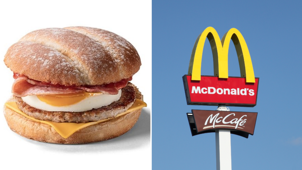 New Bacon, Sausage, Egg and Cheese roll added to McDonald's menu ...