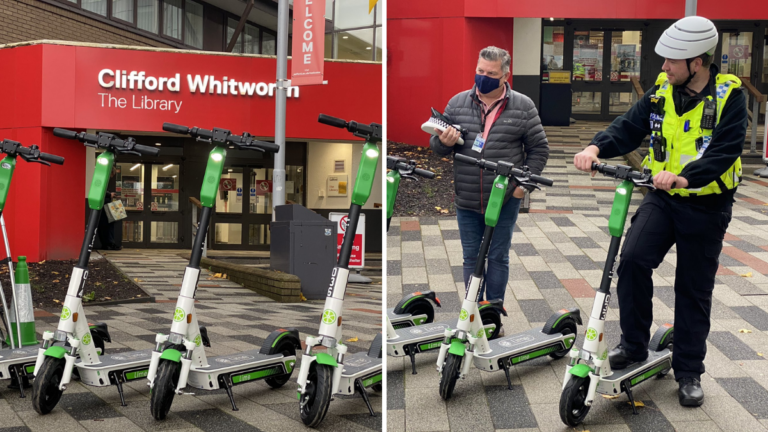 Scooters are now available in Salford for public use - Proper Manchester