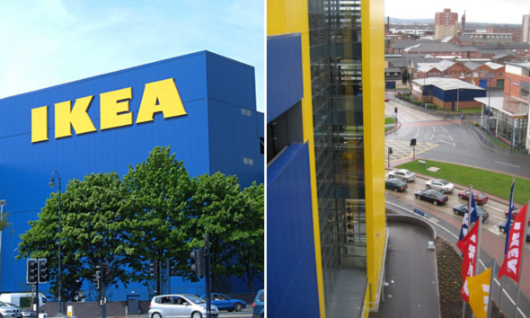 IKEA evacuated after van bursts into flames outside – Proper Manchester