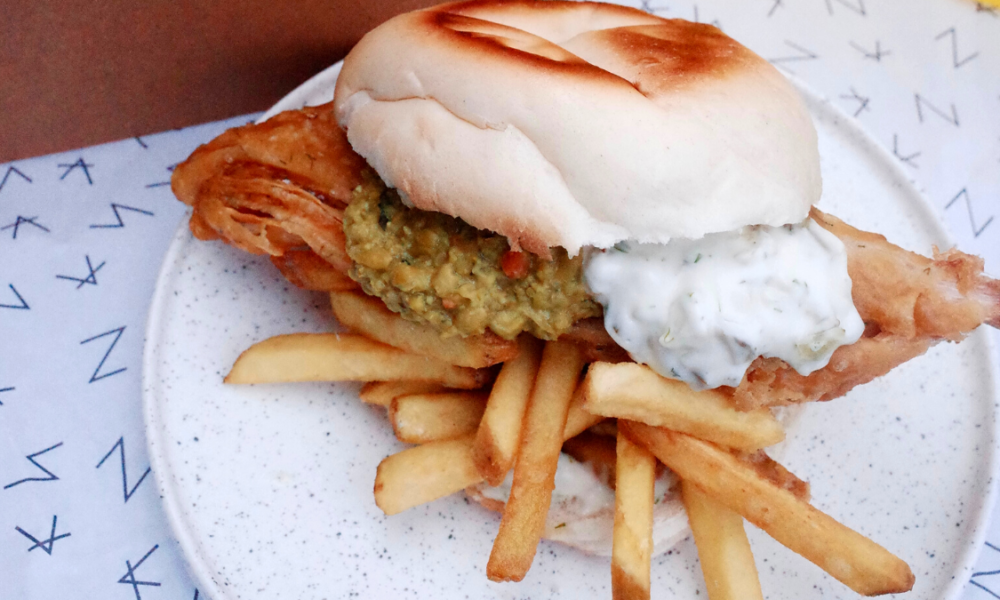 A new vegan chippy tea butty is launching this Friday for delivery ...