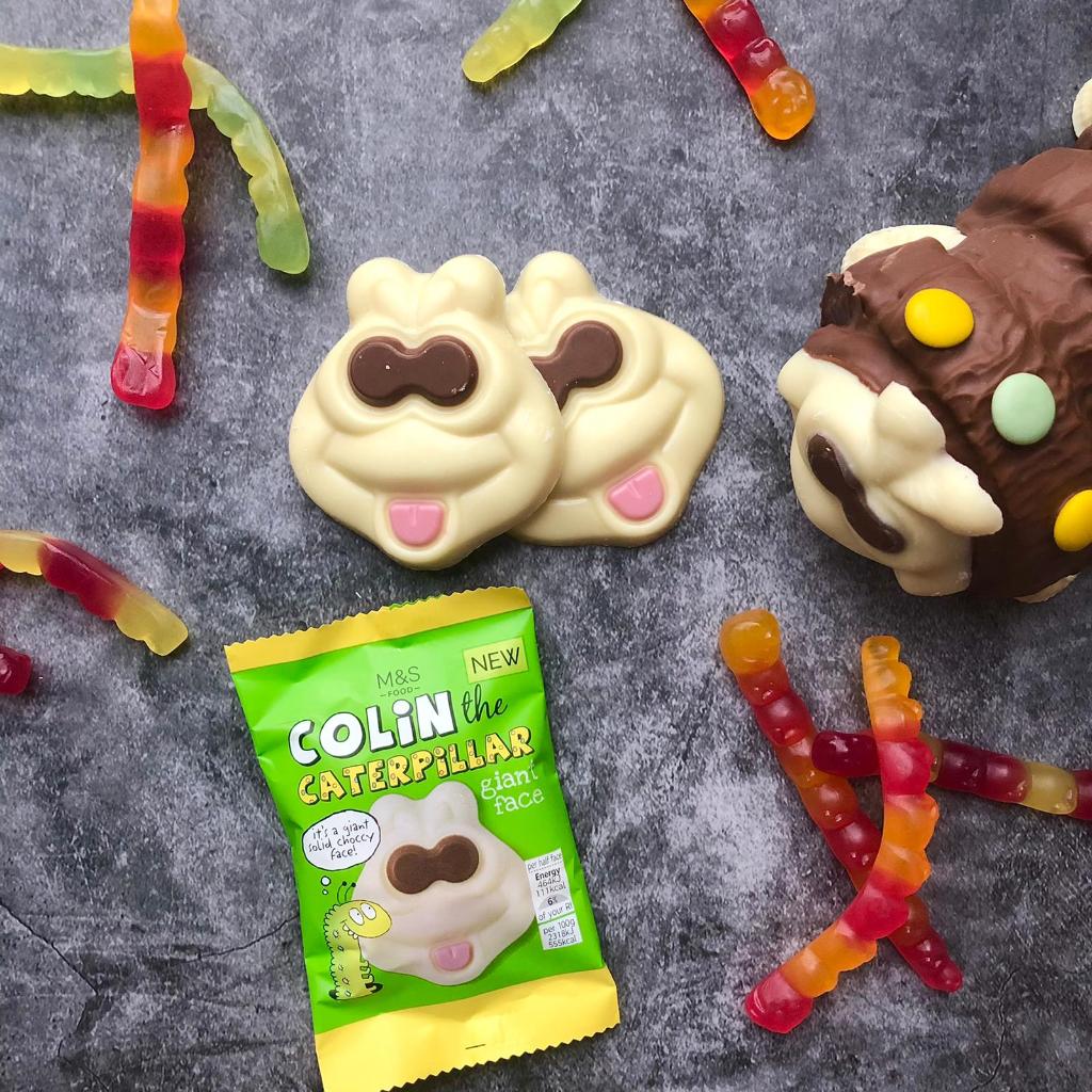 M&S is finally selling full-sized Colin the Caterpillar face chocolates ...