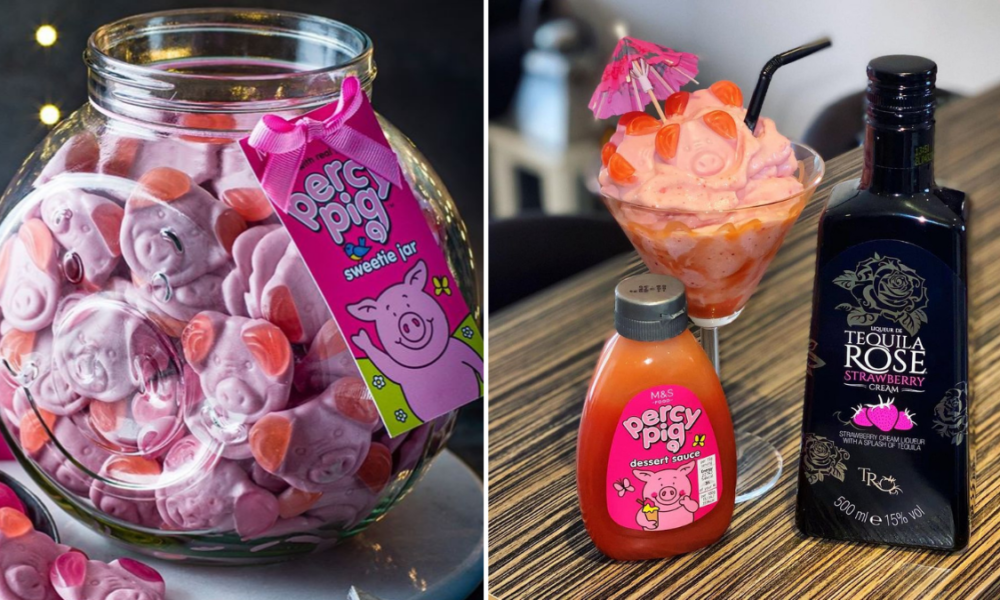 Someone has created a tequila ice cream Percy Pig cocktail