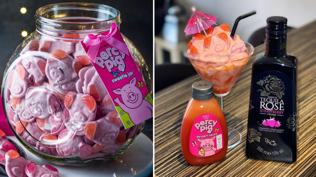 Someone has created a tequila ice cream Percy Pig cocktail