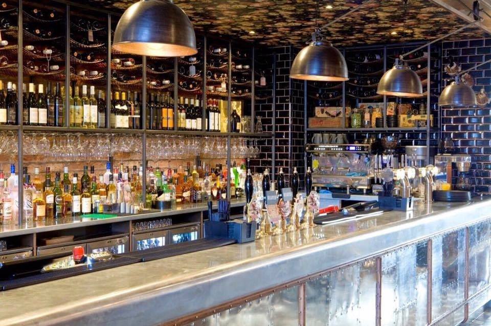 There’s a pub with a huge beer garden next to Manchester Airport’s ...