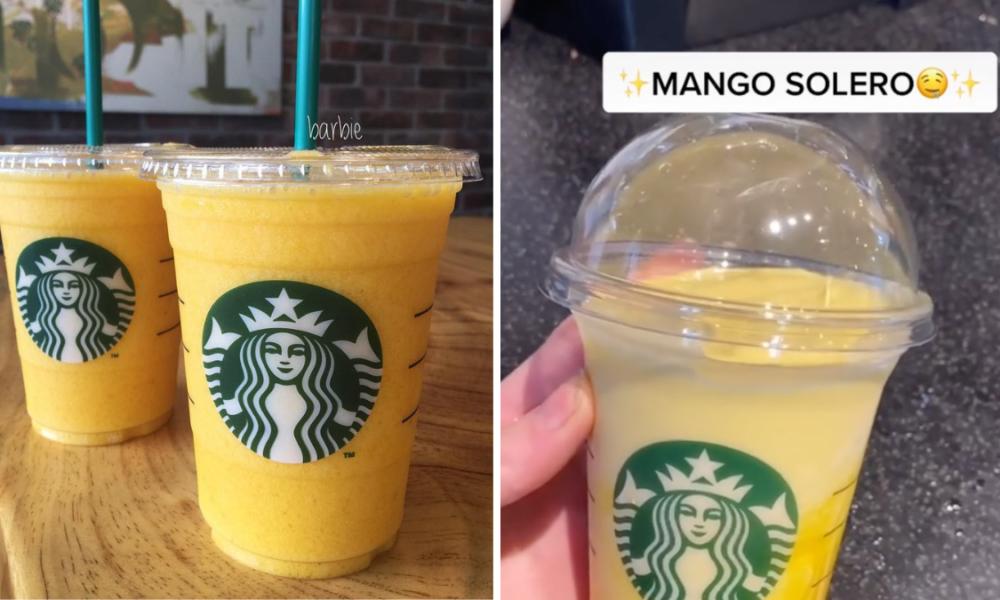 You can get mango Solero smoothies from Starbucks' 'secret menu ...