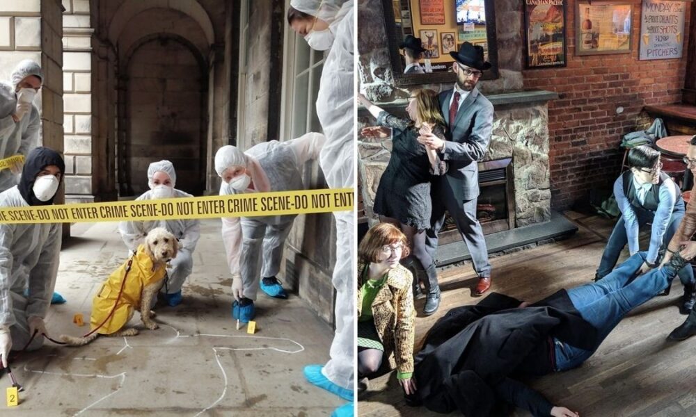 New outdoor murder mystery experience will test your crime scene ...