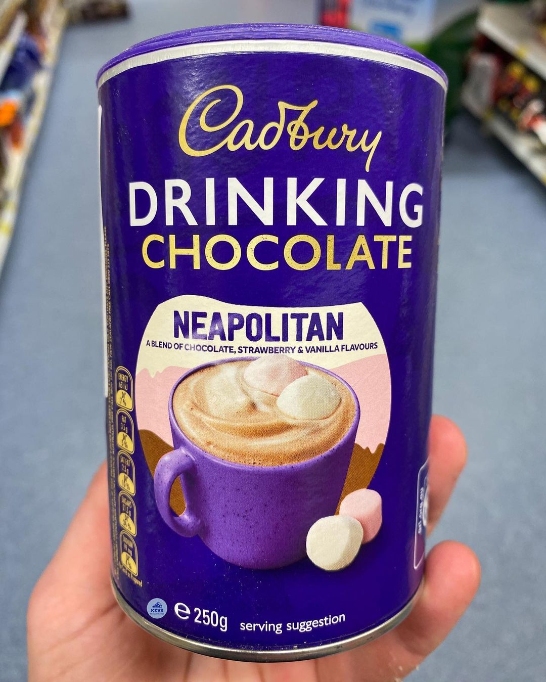 B&M is selling Cadbury Neapolitan hot chocolate in time for the cold ...