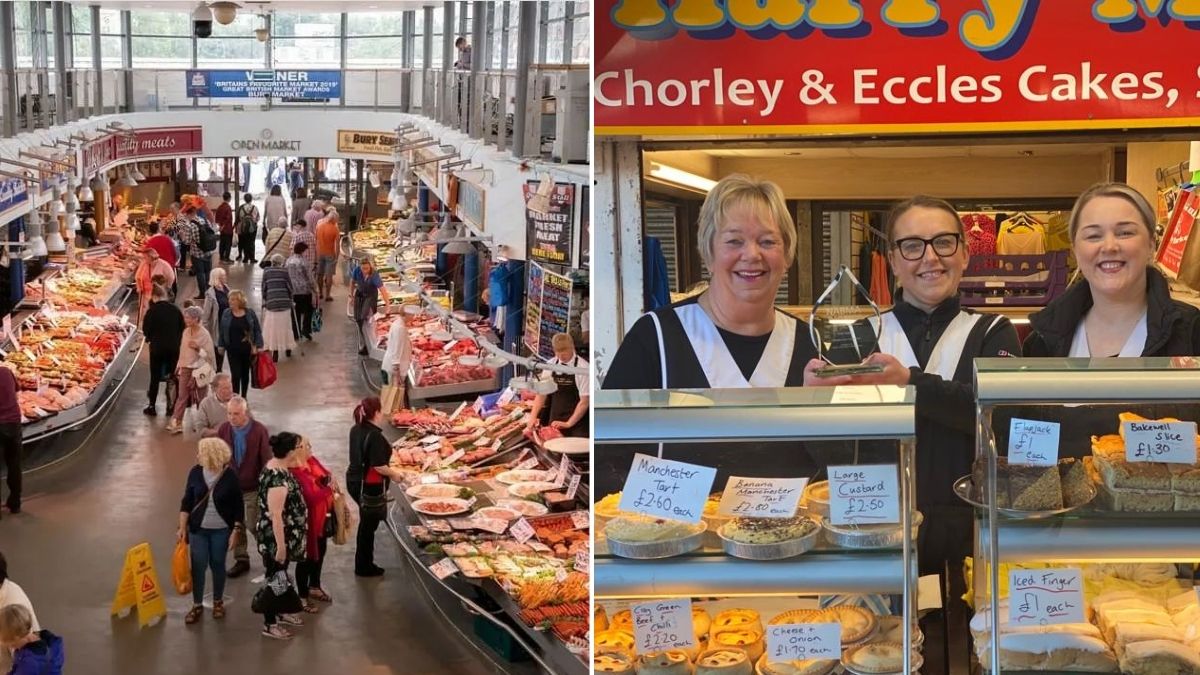 Bury Market crowned 'Britain's Favourite Market' for 2022