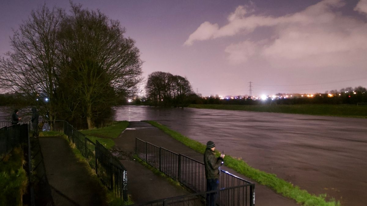 Flood warnings in place for Greater Manchester amid Storm Franklin