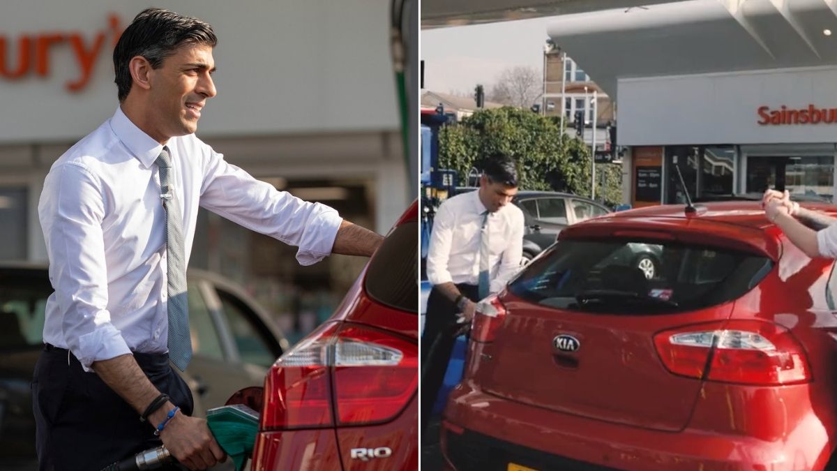 Rishi Sunak borrows Kia Rio from Sainsbury's worker for photoshoot