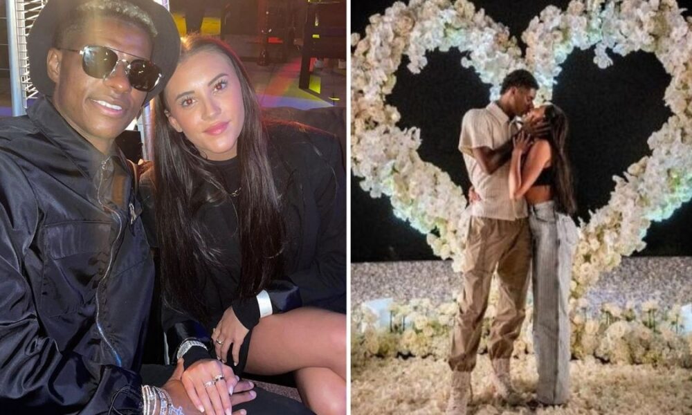 Marcus Rashford announces engagement to long-time girlfriend Lucia Loi