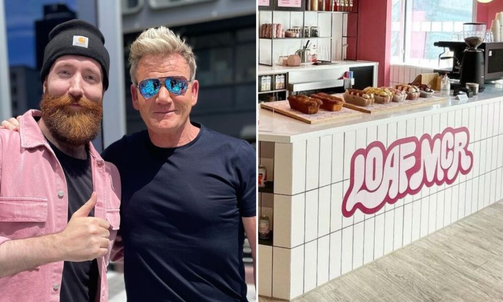 Gordon Ramsay pays surprise visit to new loaf cake cafe in Salford
