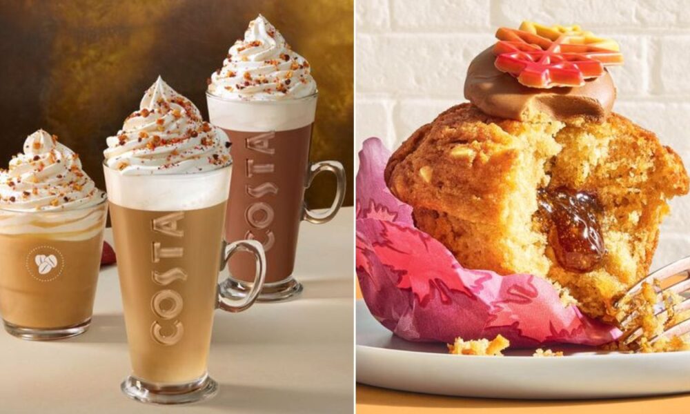 Costa launches new autumn menu with Maple Hazel Hot Chocolate