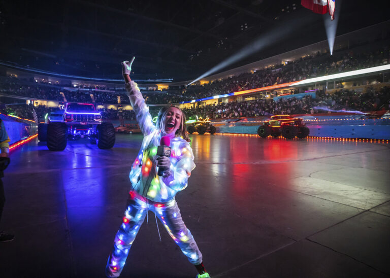 A Hot Wheels Monster Truck 'glow party' is coming to Manchester