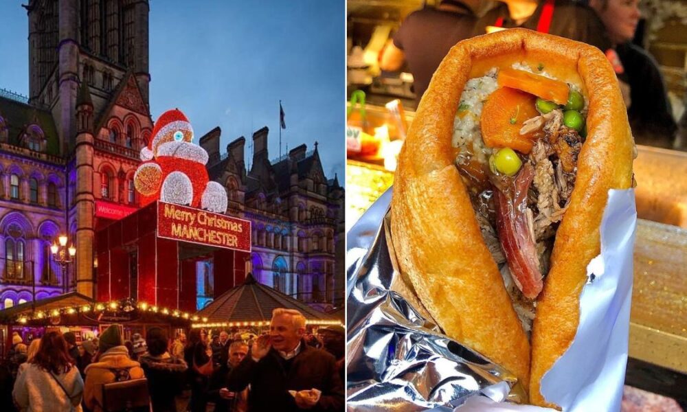 Manchester Christmas Market's Yorkshire pudding wraps are back