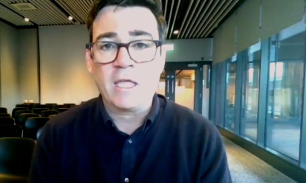 Andy Burnham calls for general election to 'restore sanity to politics'