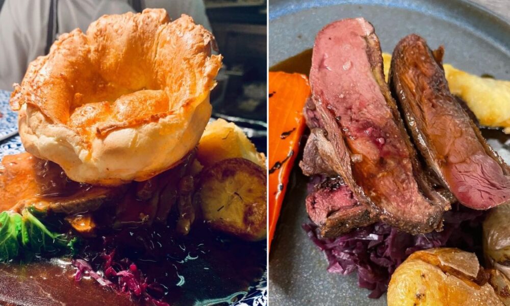 Two of best Sunday roasts are a short drive from Manchester