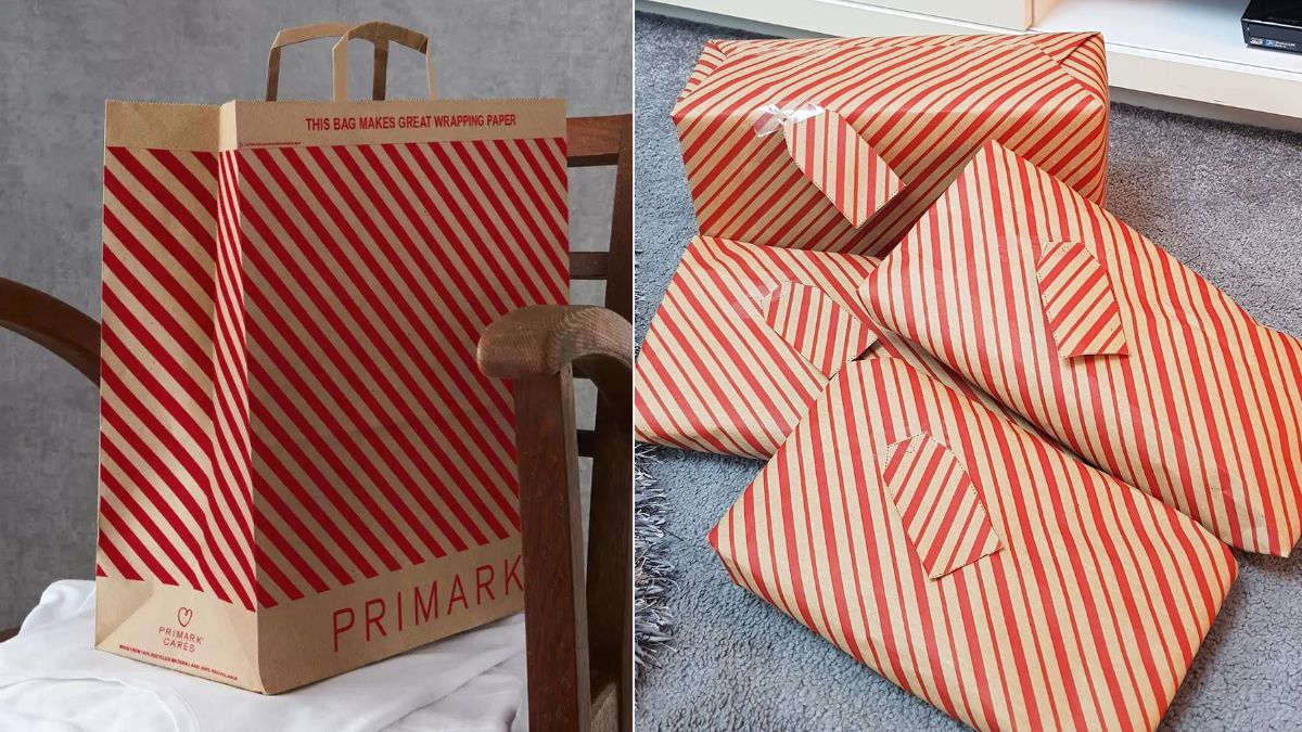 Primark brings back bags that double up as Christmas paper